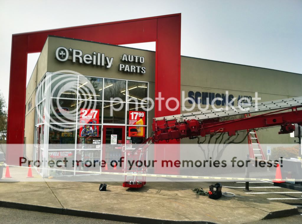 Exterior Signage Install | Auto Parts Signage | Exterior Signage ...
