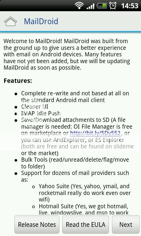 MailDroid - Outlook cho Android | Viết bởi alexpaul